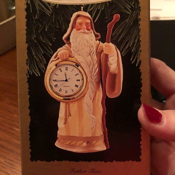 Hallmark | Holiday | 996 Hallmarkfather Time Mint In The Box | Poshmark